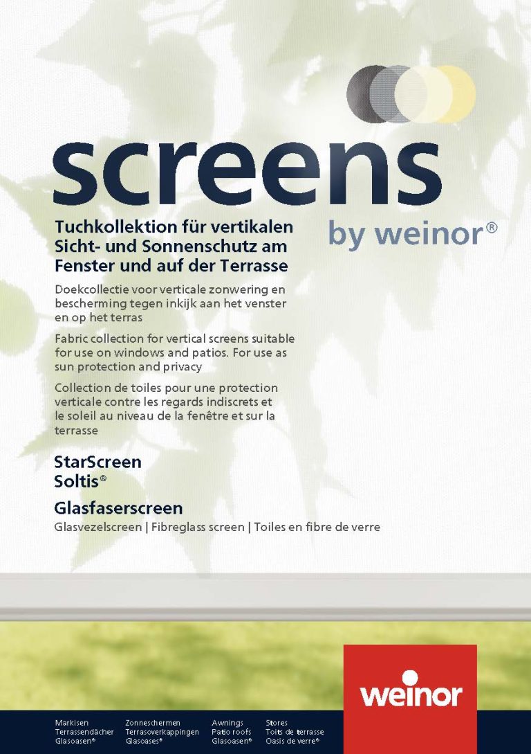 Weinor | SWR Doors & Awnings